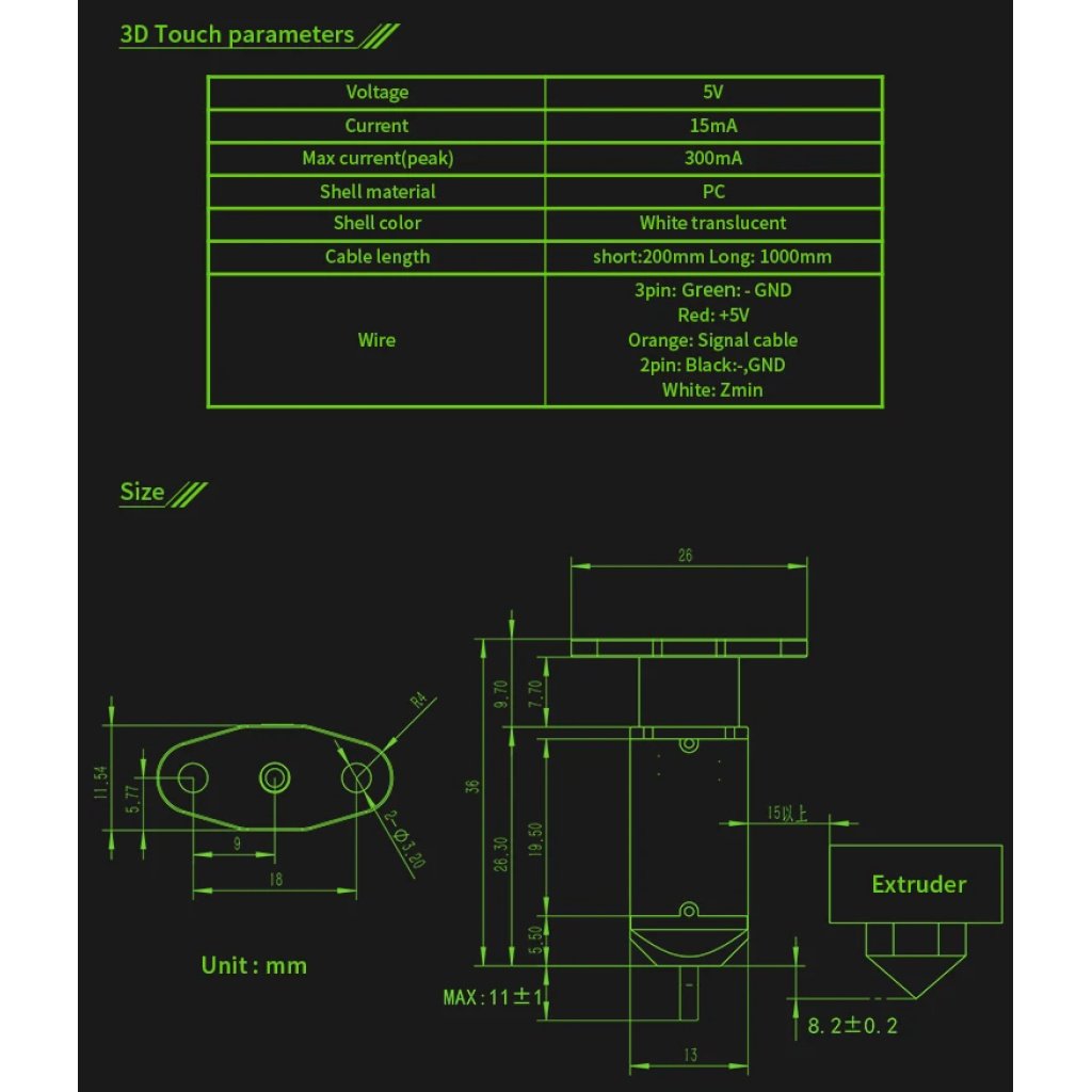 BL Touch (3D Touch Sensor) - Lancer3D-3D Printer Egypt Store
